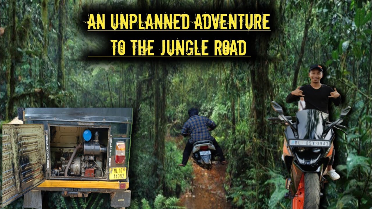 An Unplanned Adventure To The Jungle Road 😨😲|| Drag Race Ktm rc Vs ...