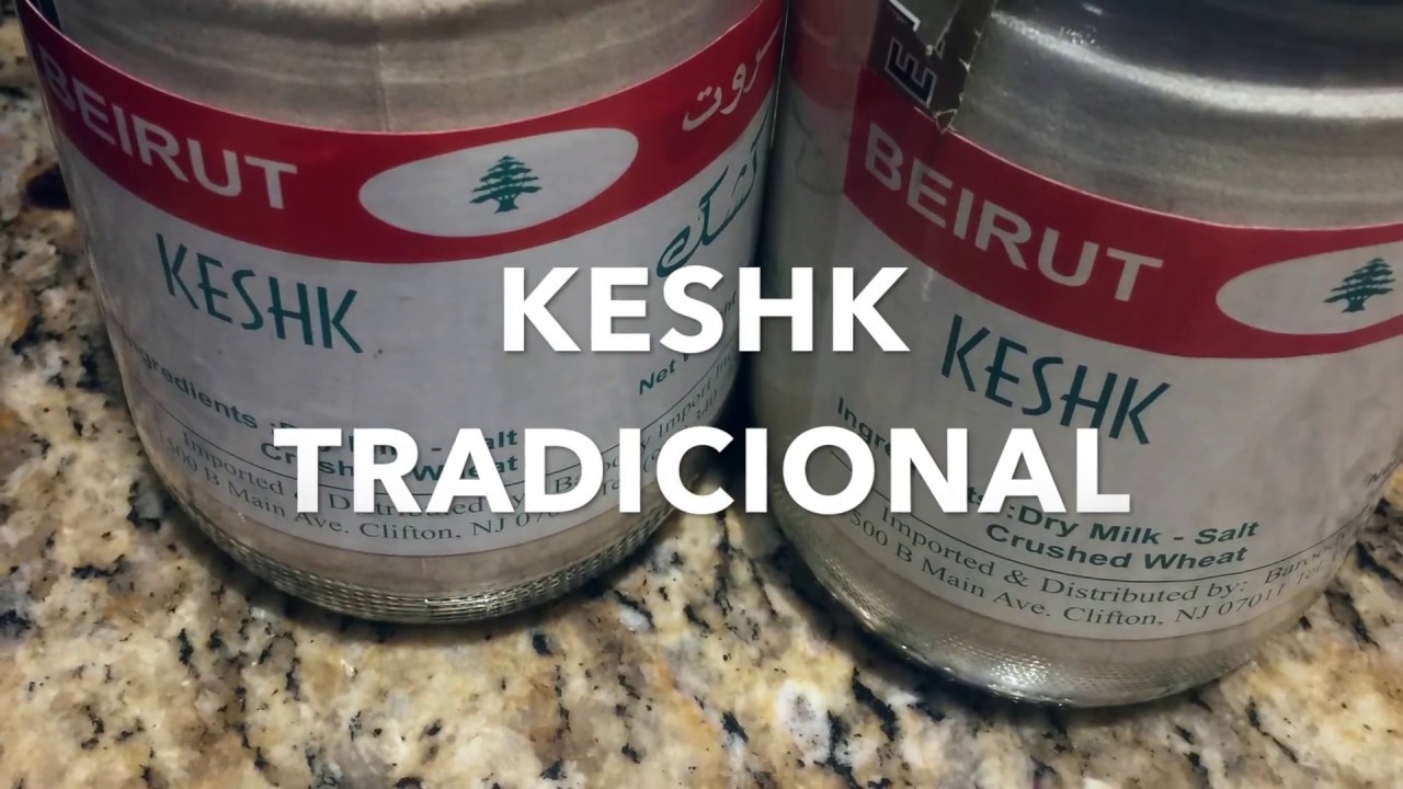 RECETA KESHK COMIDA ARABE como hacer keshk - YouTube
