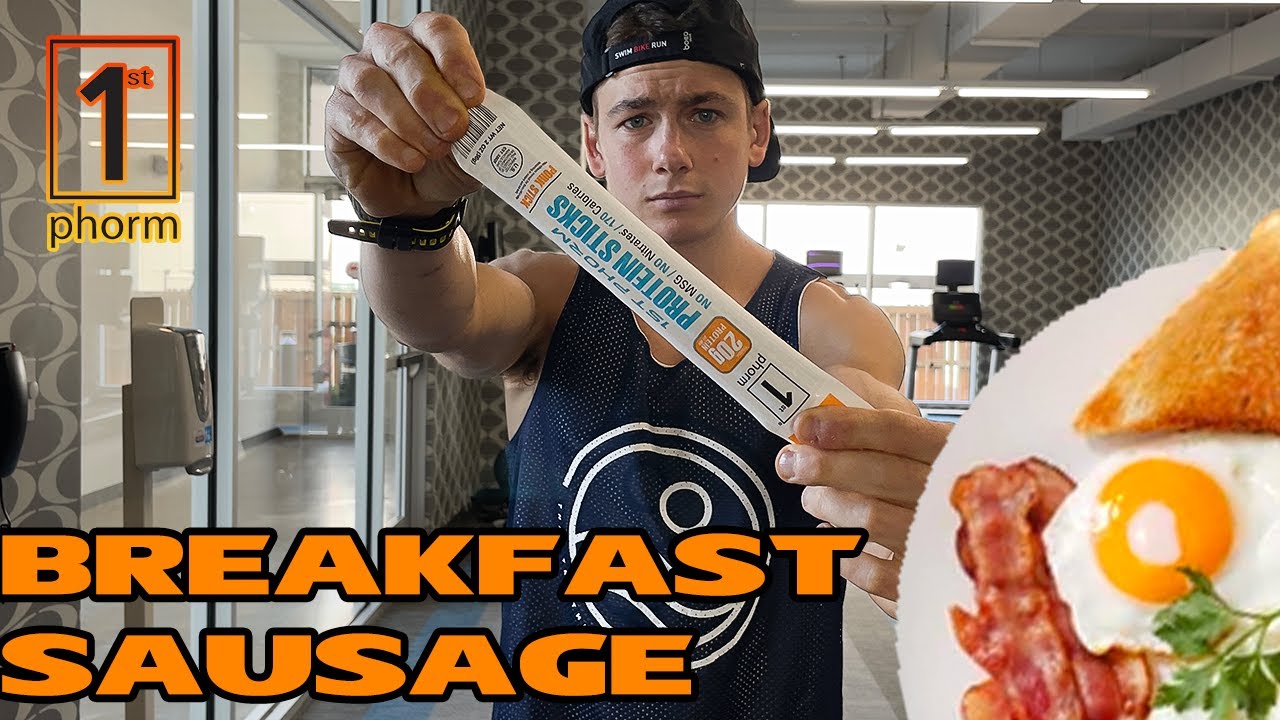 1st Phorm PROTEIN STICK REVIEW!! Breakfast Sausage Flavor! - YouTube