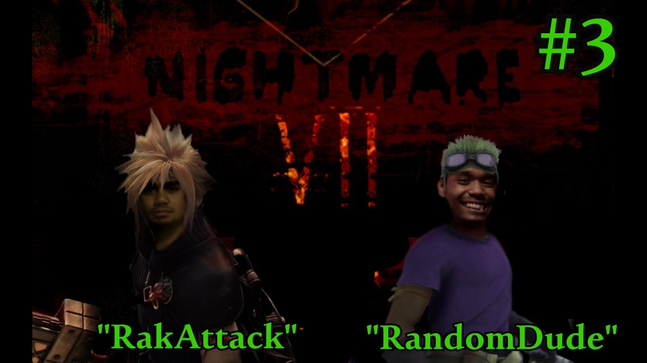 Let's Play FF7 Nightmare Conversion Mod Pt 3 - WE DIED ON THE TUTORIAL ...