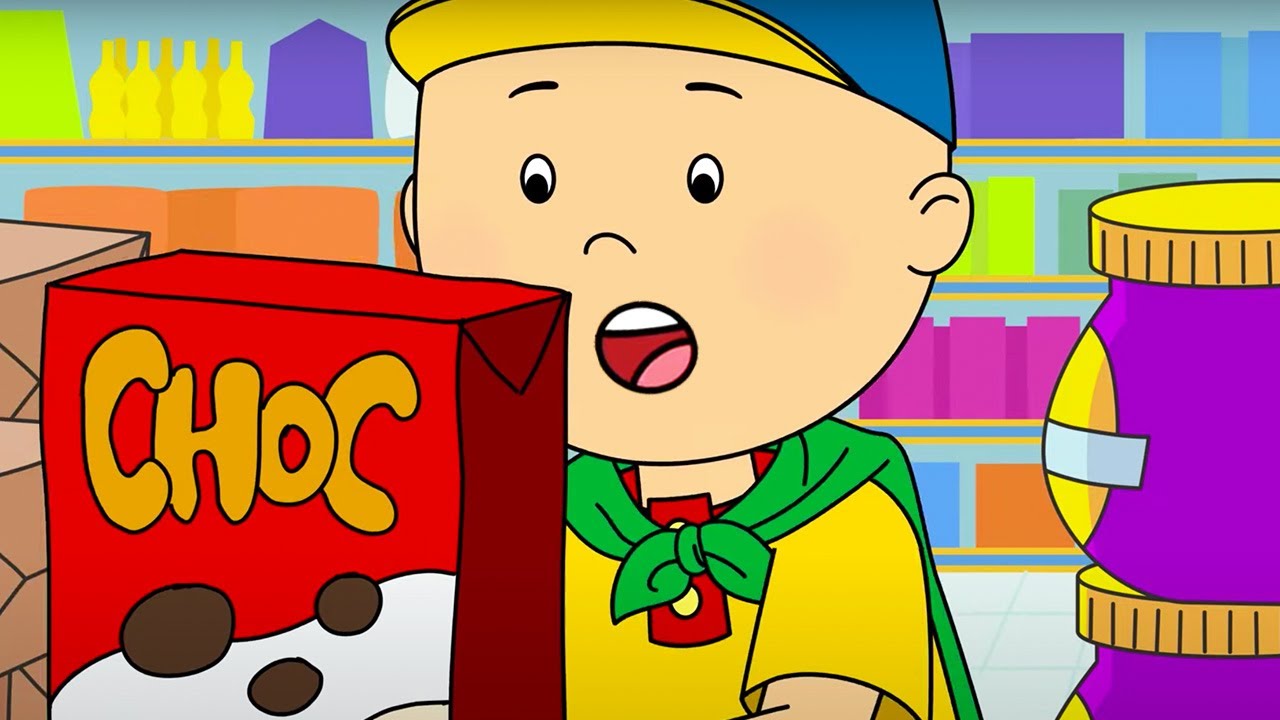 Caillou at the Store | Caillou Cartoon - YouTube