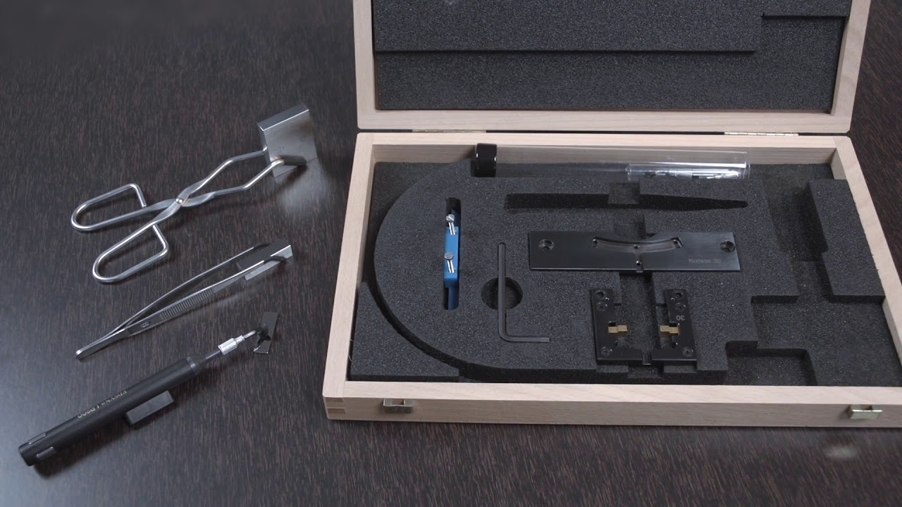 Gauge block comparator EMP II - YouTube