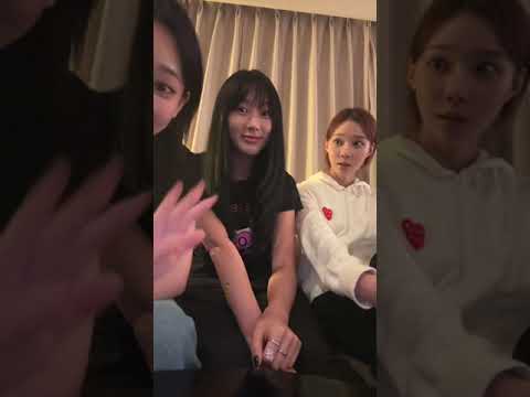 230802 에스파 윈터, 카리나, 지젤 인스타 라이브 aespa Winter, Karina, Giselle Instagram Live