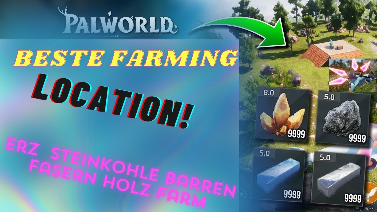 PALWORLD BESTE FARMING LOCATION! #palworld #palworldgameplay # ...