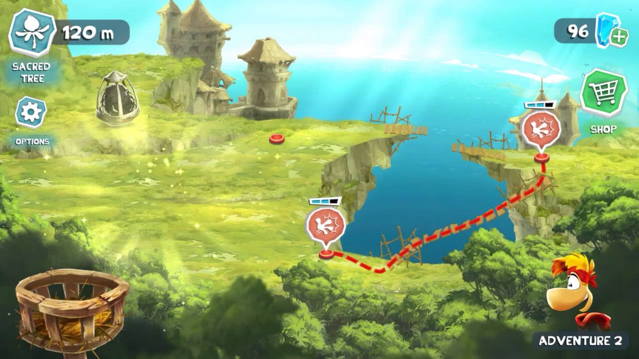 (Rayman adventures) 2# aventura - YouTube