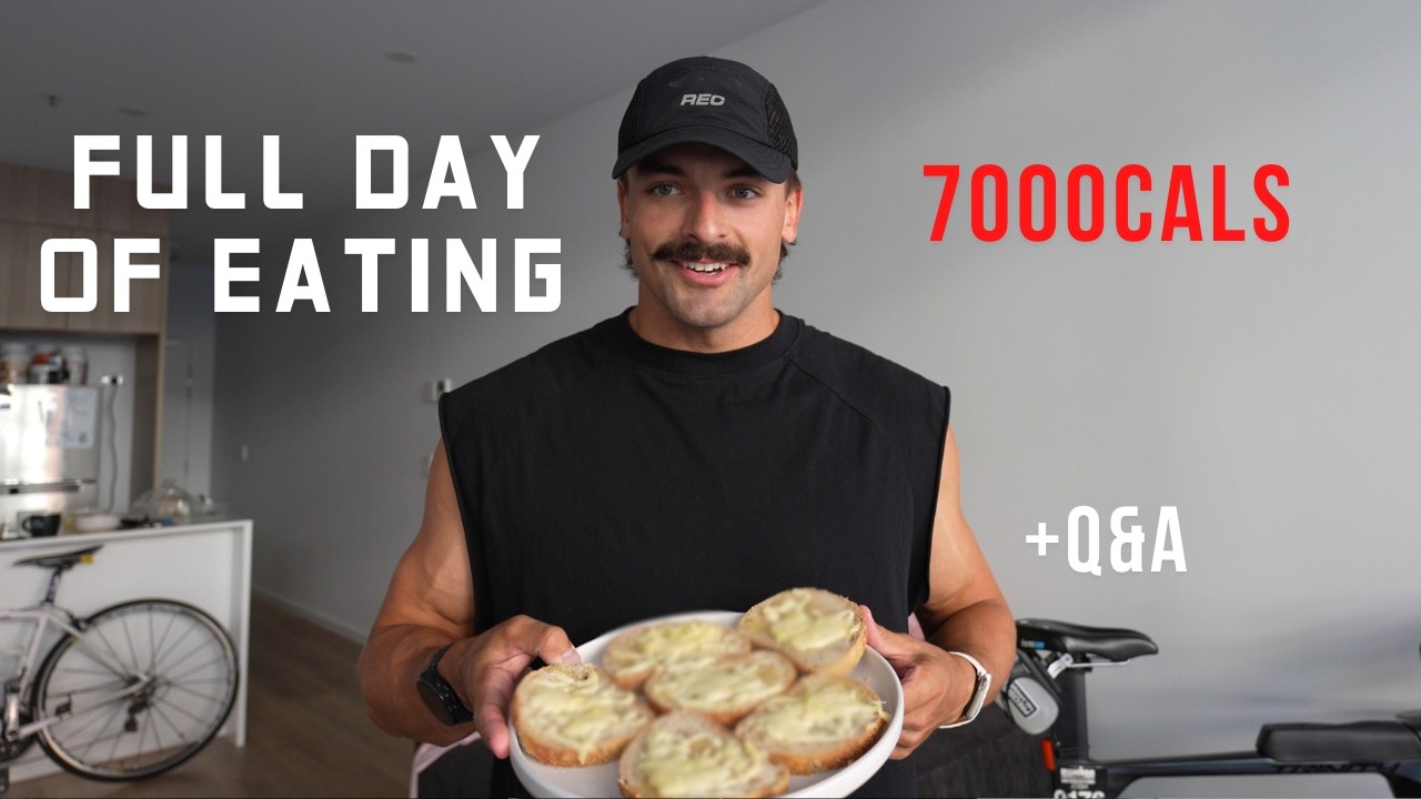 Full Day of Eating In IM Prep + Q&A - YouTube