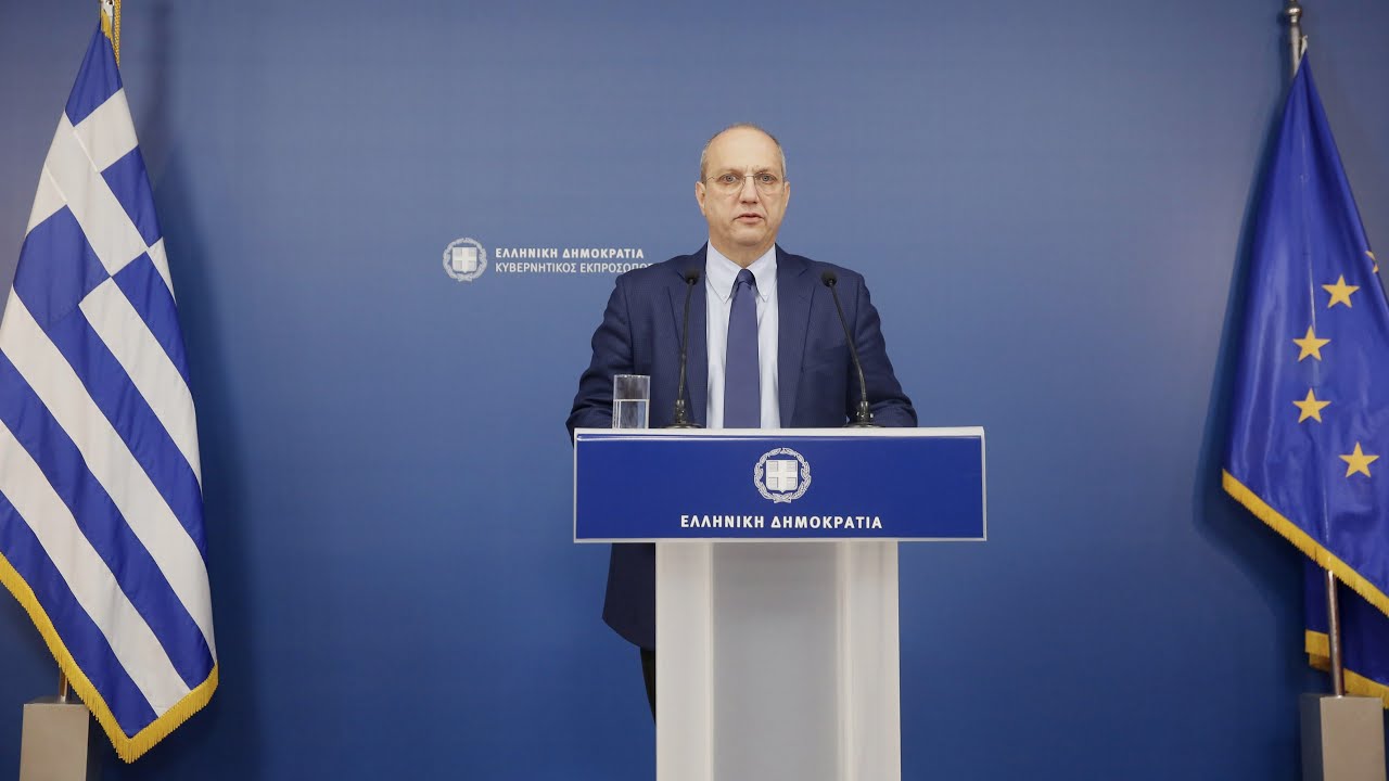 Eνημέρωση πολιτικών συντακτών από τον Κυβερνητικό Εκπρόσωπο Γιάννη ...