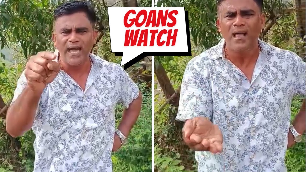 Xencor Polgi Fiery Message To All Goans On Butani Project - YouTube