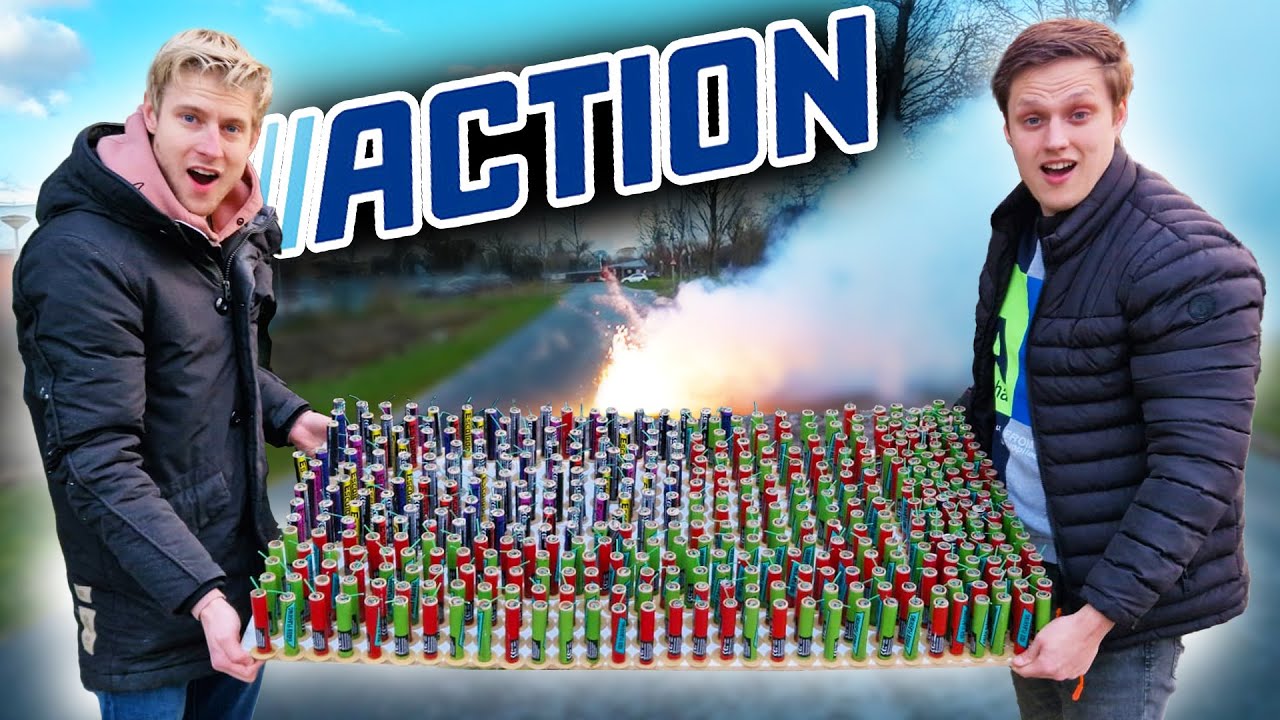 Vuurwerk Action *project 2024* - YouTube