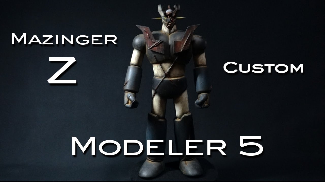 Mazinger Z Figure Marmit Customizing, Painting & Weathering - YouTube