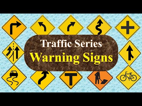 35 Road Warning Signs with pictures - YouTube