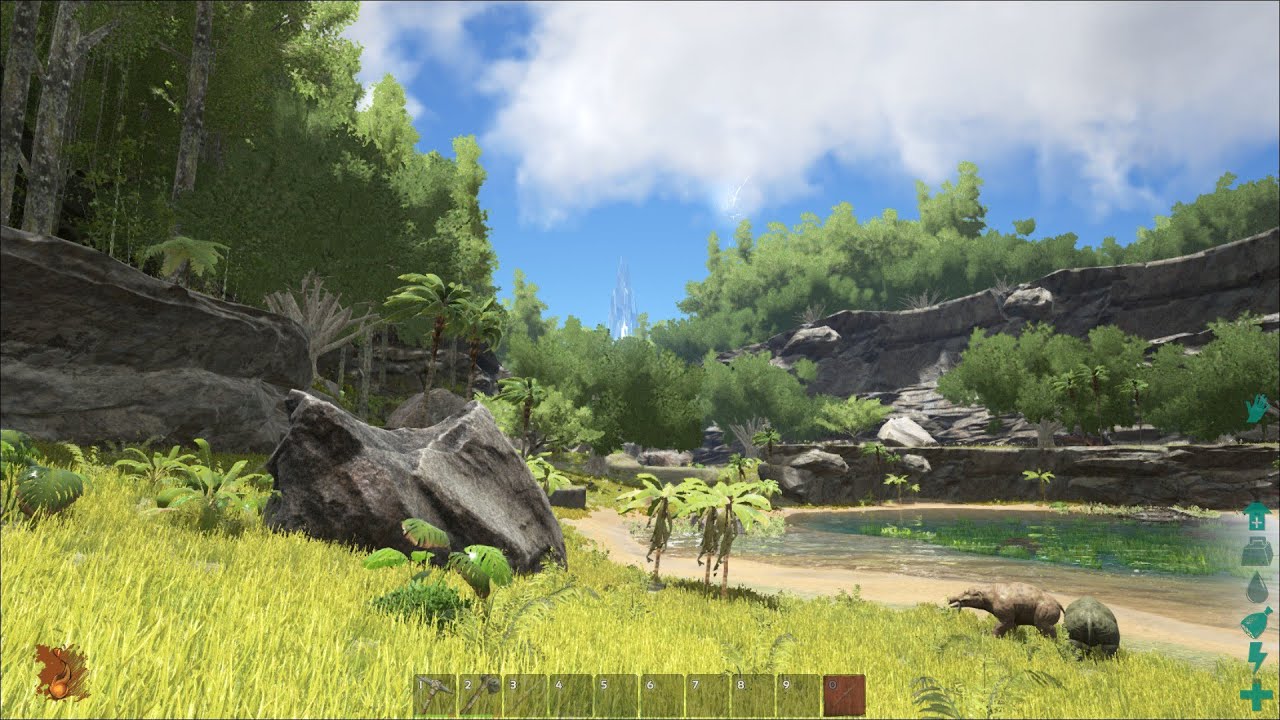 Ark Survival Evolved - Sky Bridge Almost there! - YouTube