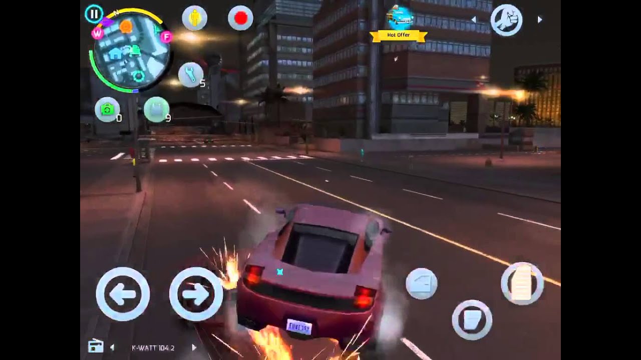[Gangstar Vegas] Random gangster 4 gameplay......INSANE traffic jam and ...