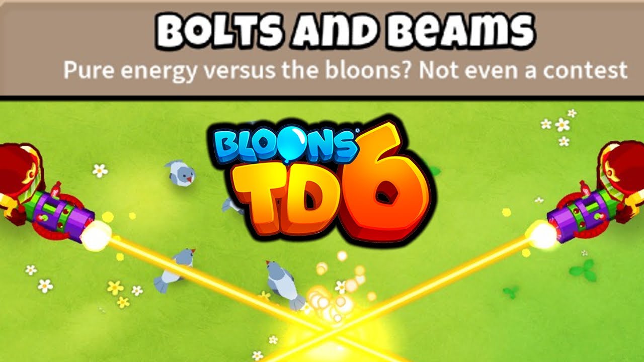 These Plasma Accelerator Pools Are INSANE! - Bolts and Beams Odyssey - Bloons TD6! - YouTube