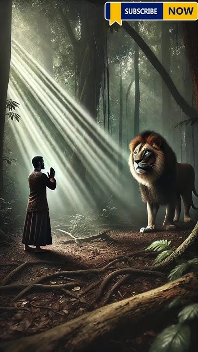 "الدعاء الذي أنقذ حياة رجل🧔 من أسد شرس!"😱 - YouTube