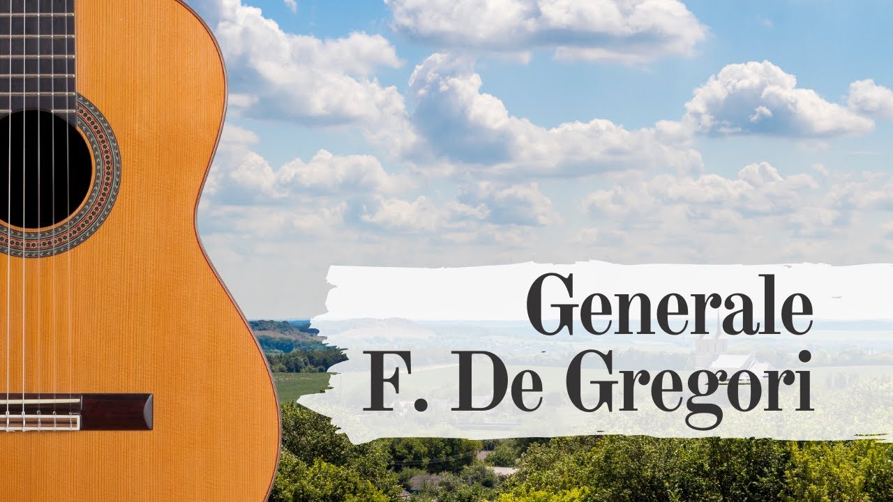 Generale - Francesco De Gregori (Classical Guitar Cover) - YouTube