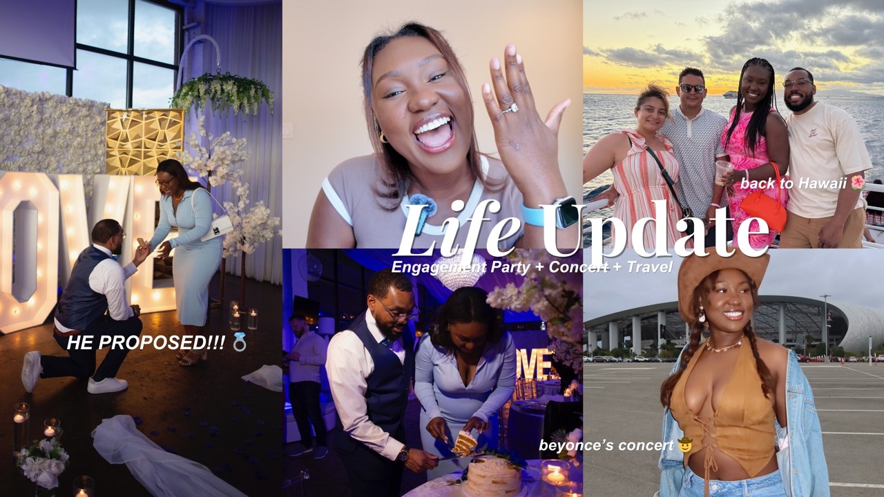 I'm.... ENGAGED? | Life Update 🤍 - YouTube