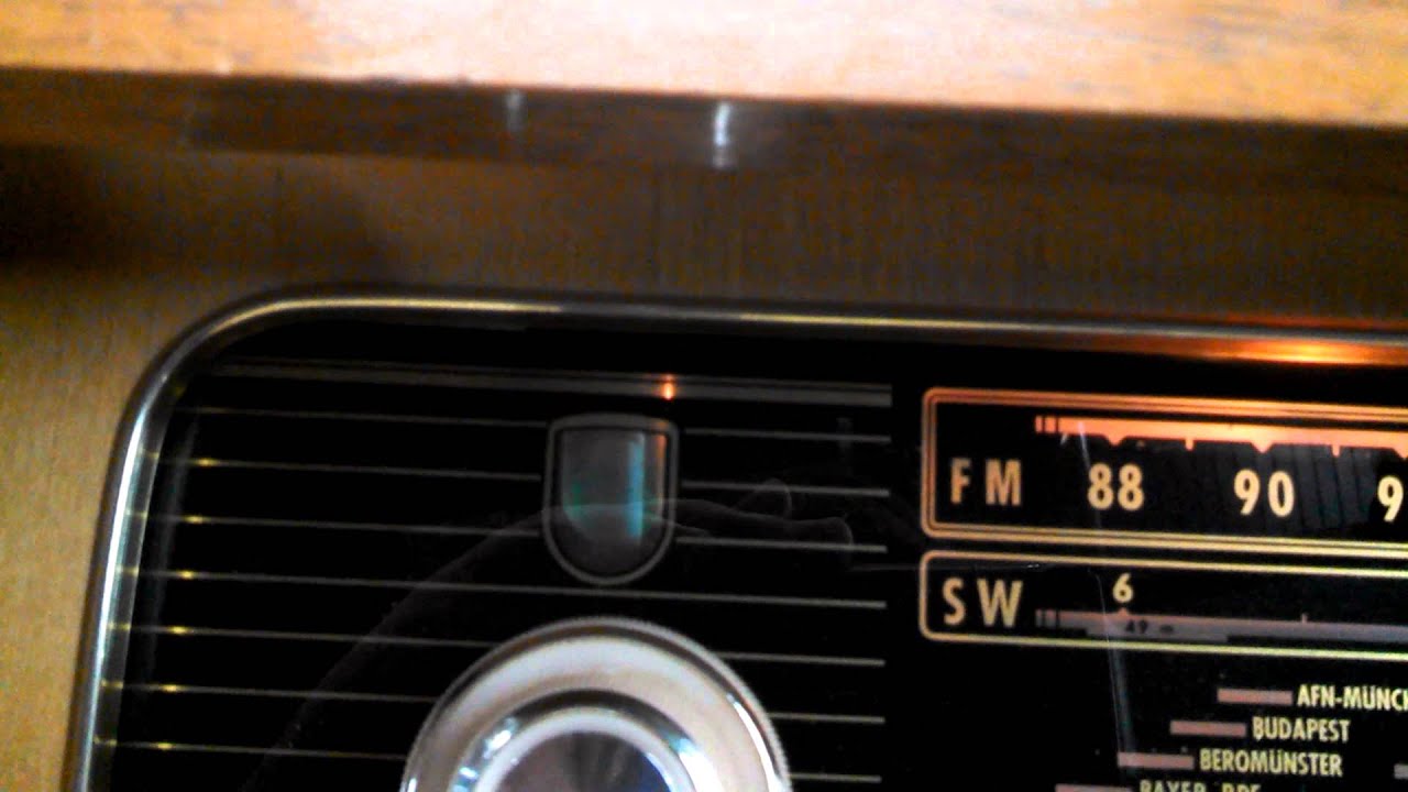 New Radio Day! Loewe Opta Console Radio model 5990 - YouTube