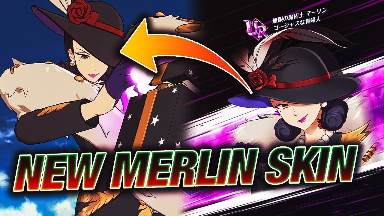 NEW CHRISTMAS INFINITY MERLIN COSTUME IS VERY CLASSY! | Seven Deadly ...