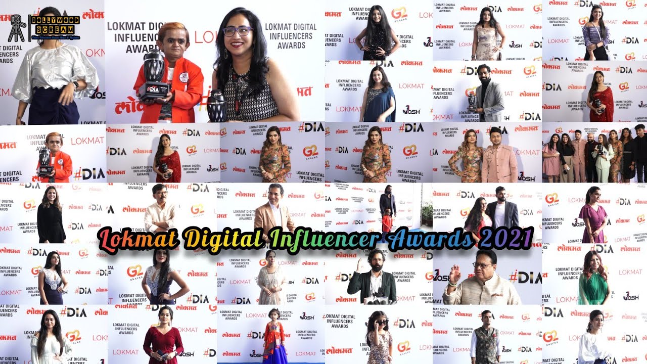 "THE LOKMAT DIGITAL INFLUENCER AWARDS 2021" Sanjay Raut|Harsha Bhogle ...