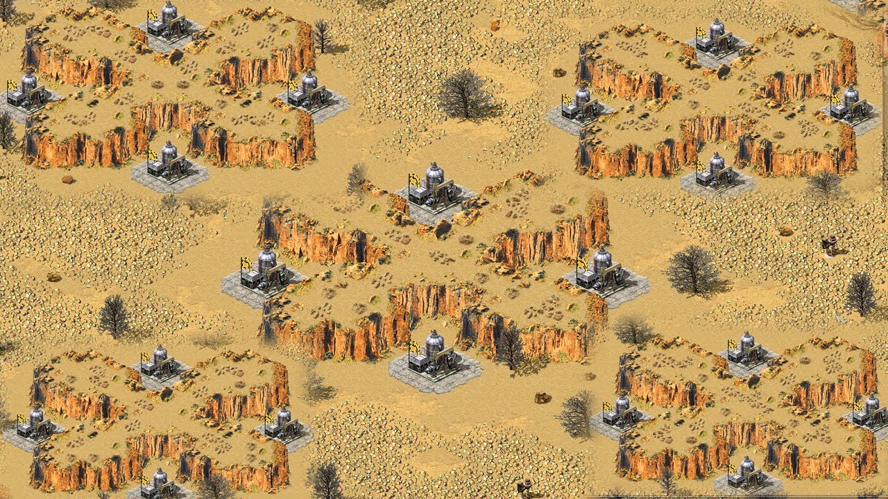 Yuri's Revenge (Red Alert 2) - Ore Pit 1 Vs 7(Extra Hard) - YouTube