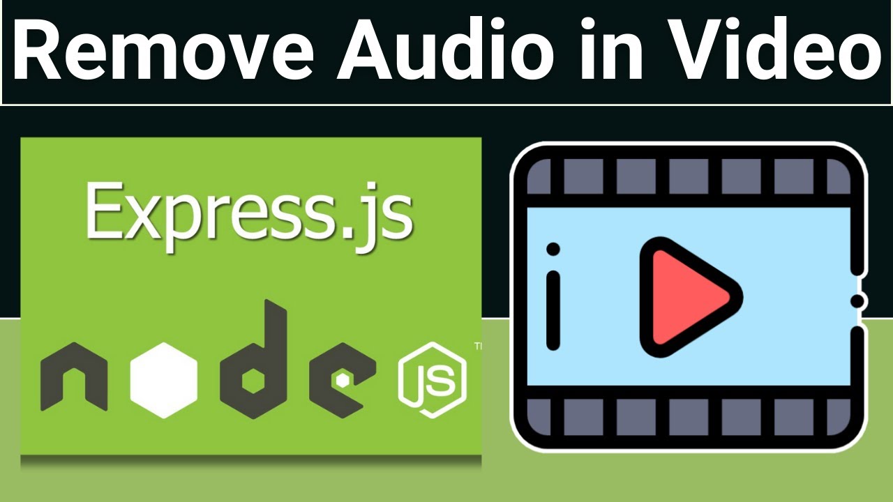 Nodejs Express Ffmpeg Project To Remove Audio From Video File In Browser Youtube