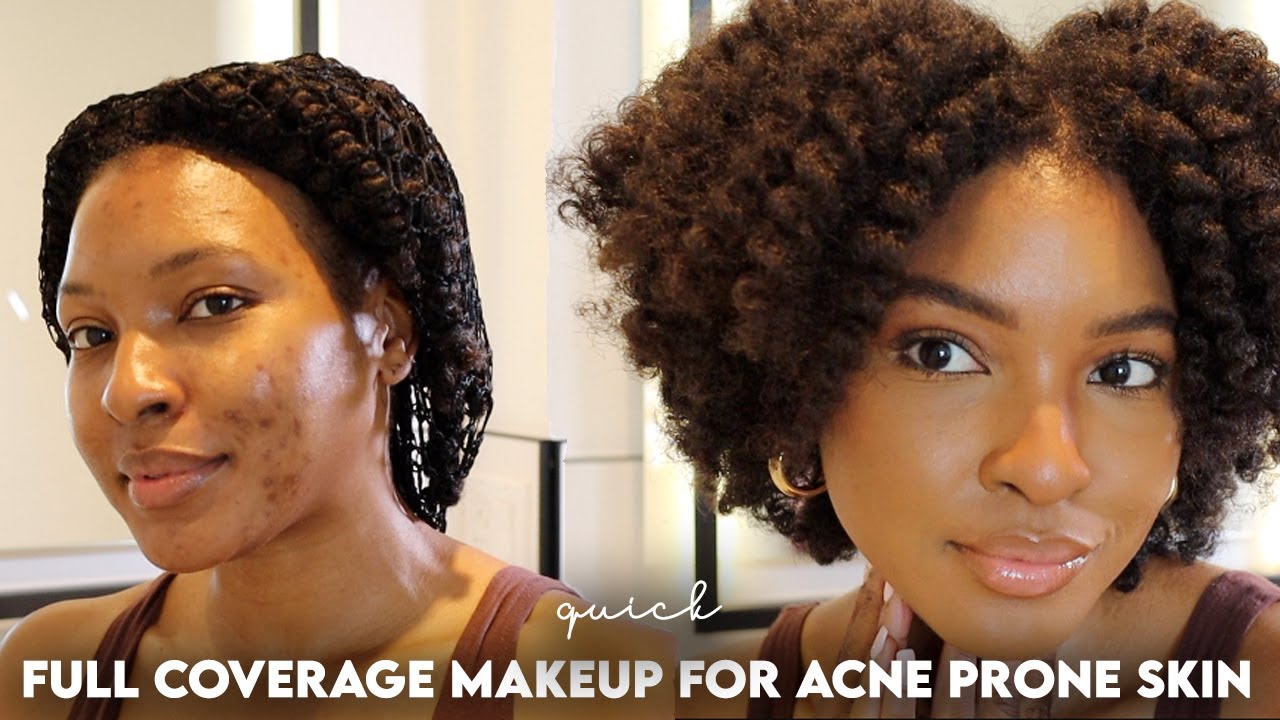 10 MINUTE EVERYDAY FULL COVERAGE MAKEUP FOR ACNE PRONE, TEXTURED SKIN ...