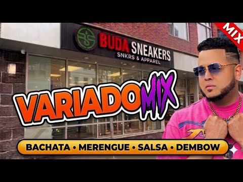 EN VIVO DESDE BUDA SNEAKERS 👟 MIX BACHATA, SALSA, MERENGUE, DEMBOW & REGGAETON 🔥 DJ JUNIOR GOZADERA