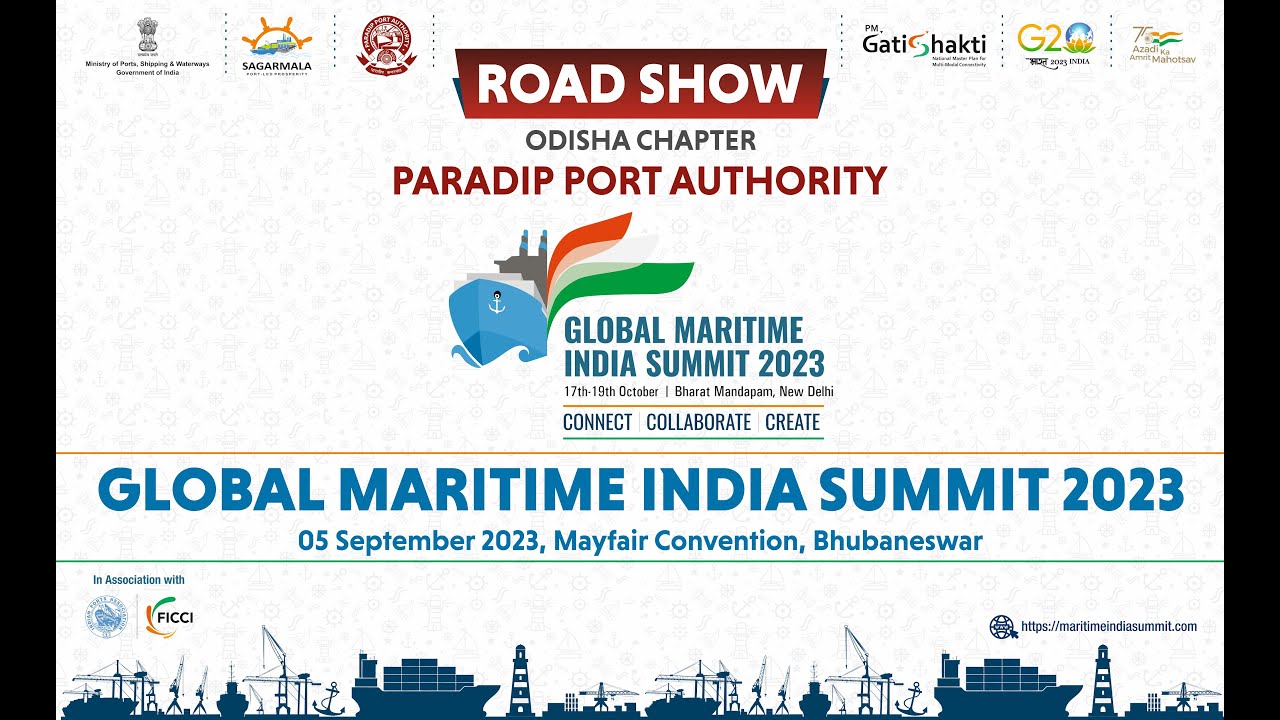Roadshow on GMIS-2023 by Paradip Port Authority - YouTube