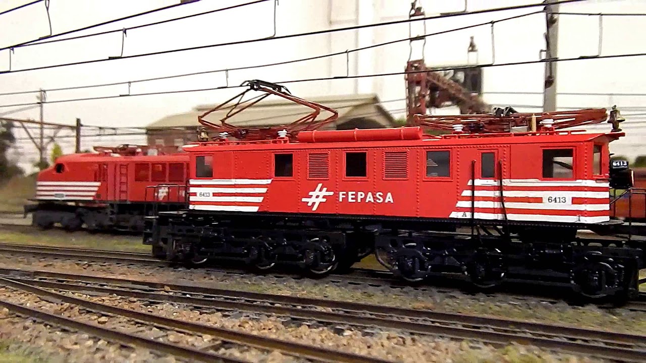 Locomotiva Box (C+C) Fepasa - YouTube