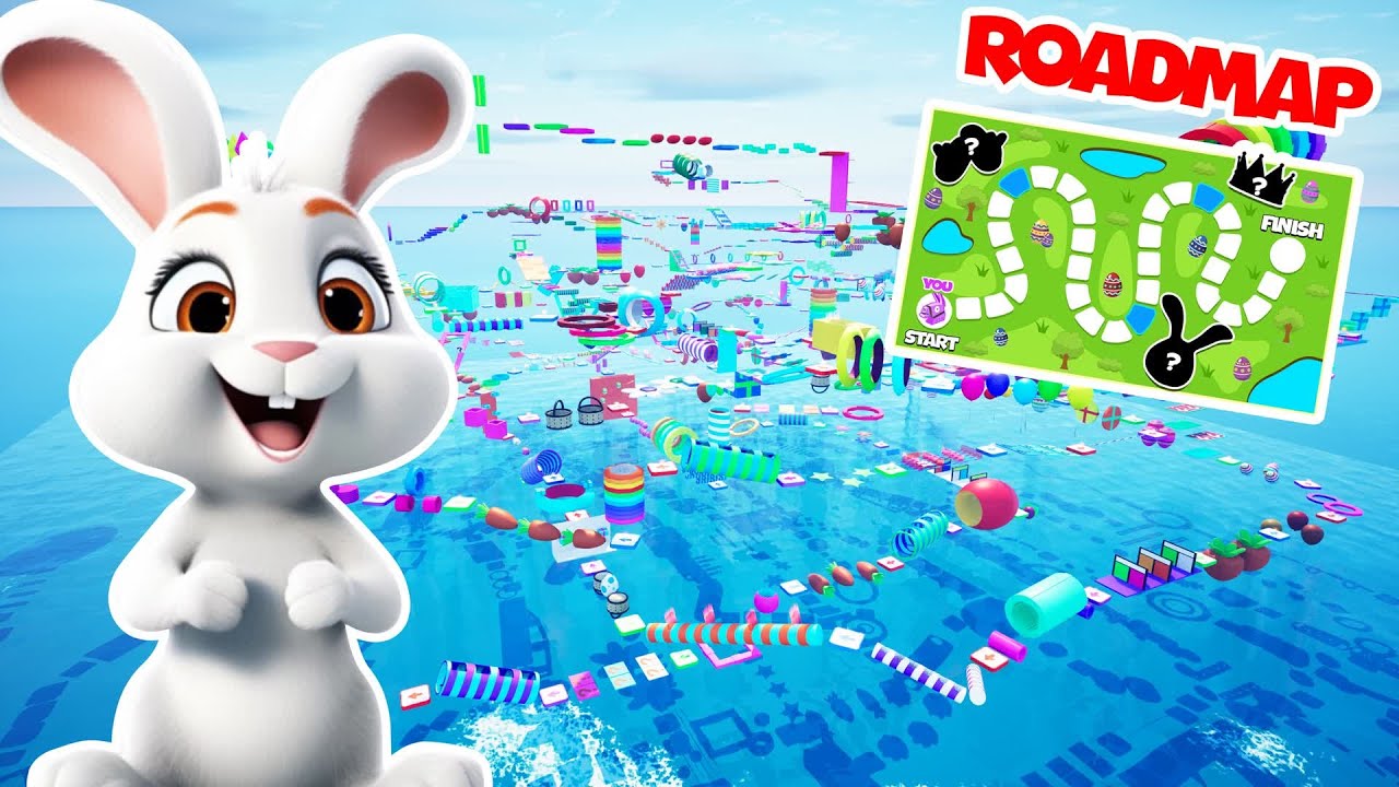 FORTNITE EASTER OBBY 300+ LEVELS - HOW DO YOU LIKE IT? GIVE FEEDBACK 😍 ...