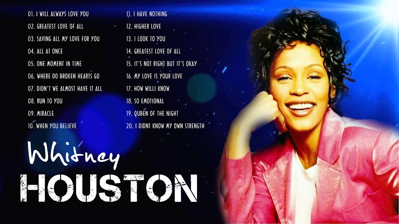 Best Songs Of Whitney Houston 🎵 Whitney Houston Greatest Hits Full Album