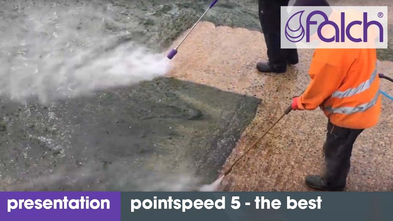 falch pointspeed 5 regulation against standard nozzle - YouTube