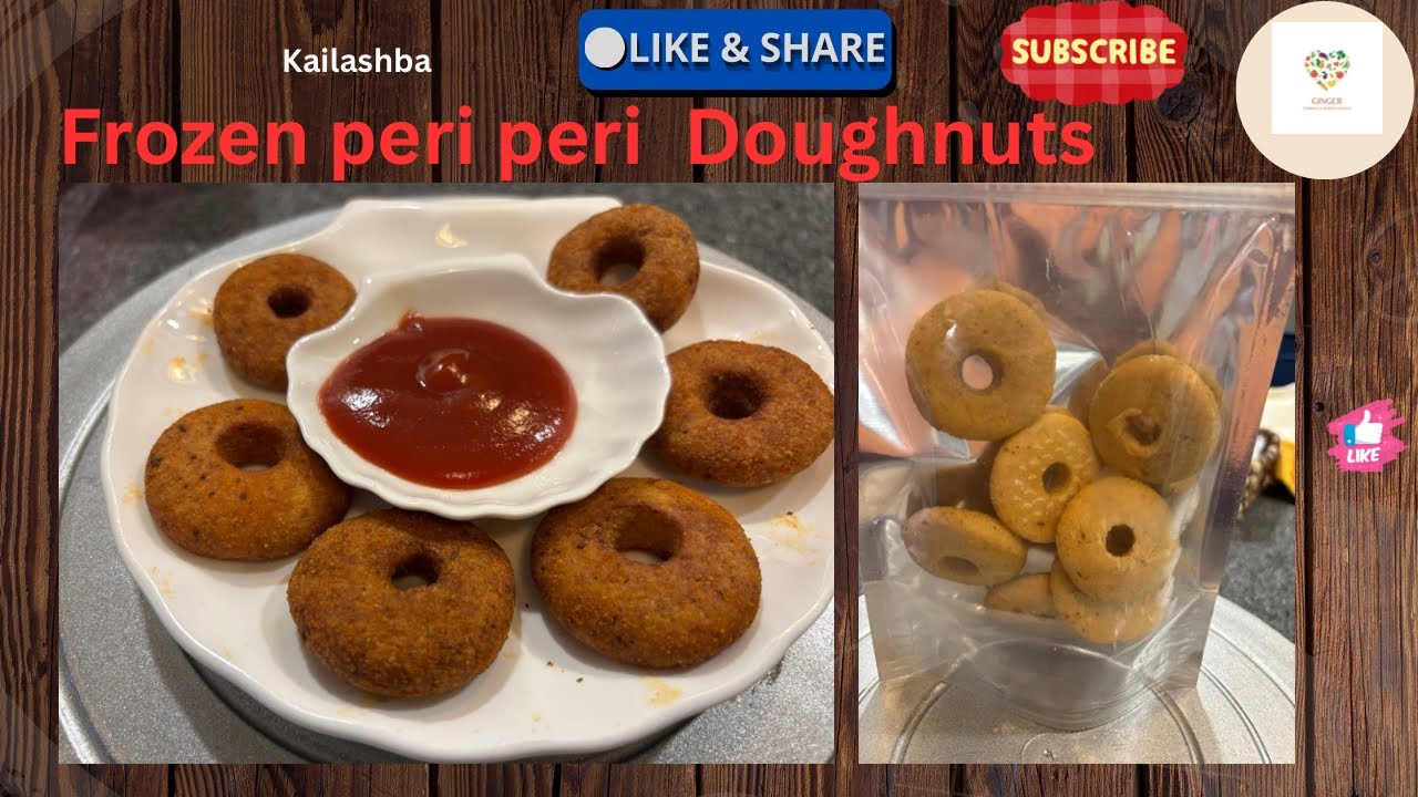 LIVE FROZEN SAVORY PIRI PIRI DOUGHNUT. FROZEN DOUGHNUT - YouTube