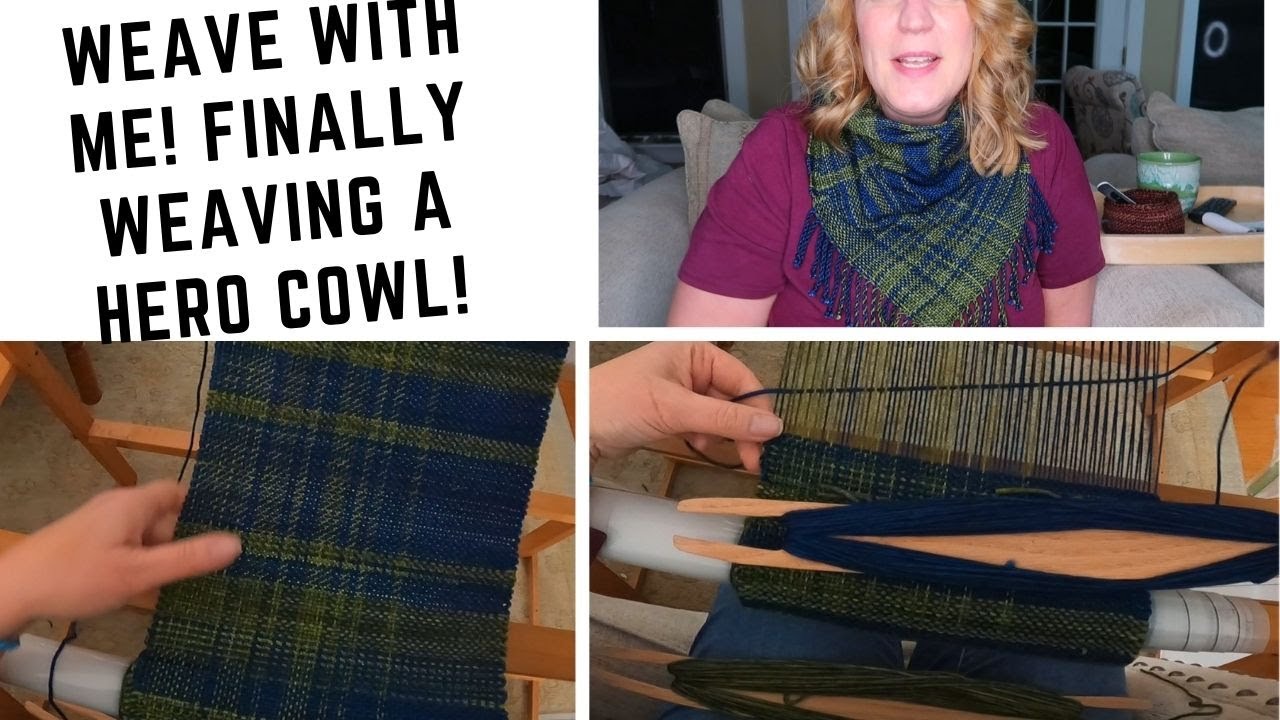 Weaving on a Rigid Heddle Loom - Hero Cowl - Great Beginner Project ...