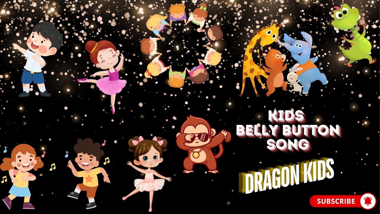 Belly Button Dance | Tummy Dance | Dance Party | Dragon Kids Nursery ...