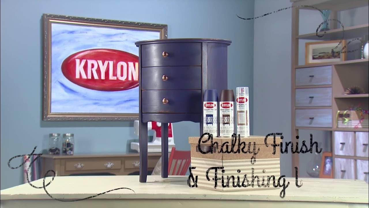 Krylon® Spray Paint | DIY Dresser Makeover How-To - YouTube