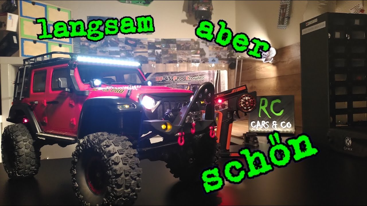 Mein erster Crawler! I Unboxing df-models DF-4S PRO Crawler - YouTube