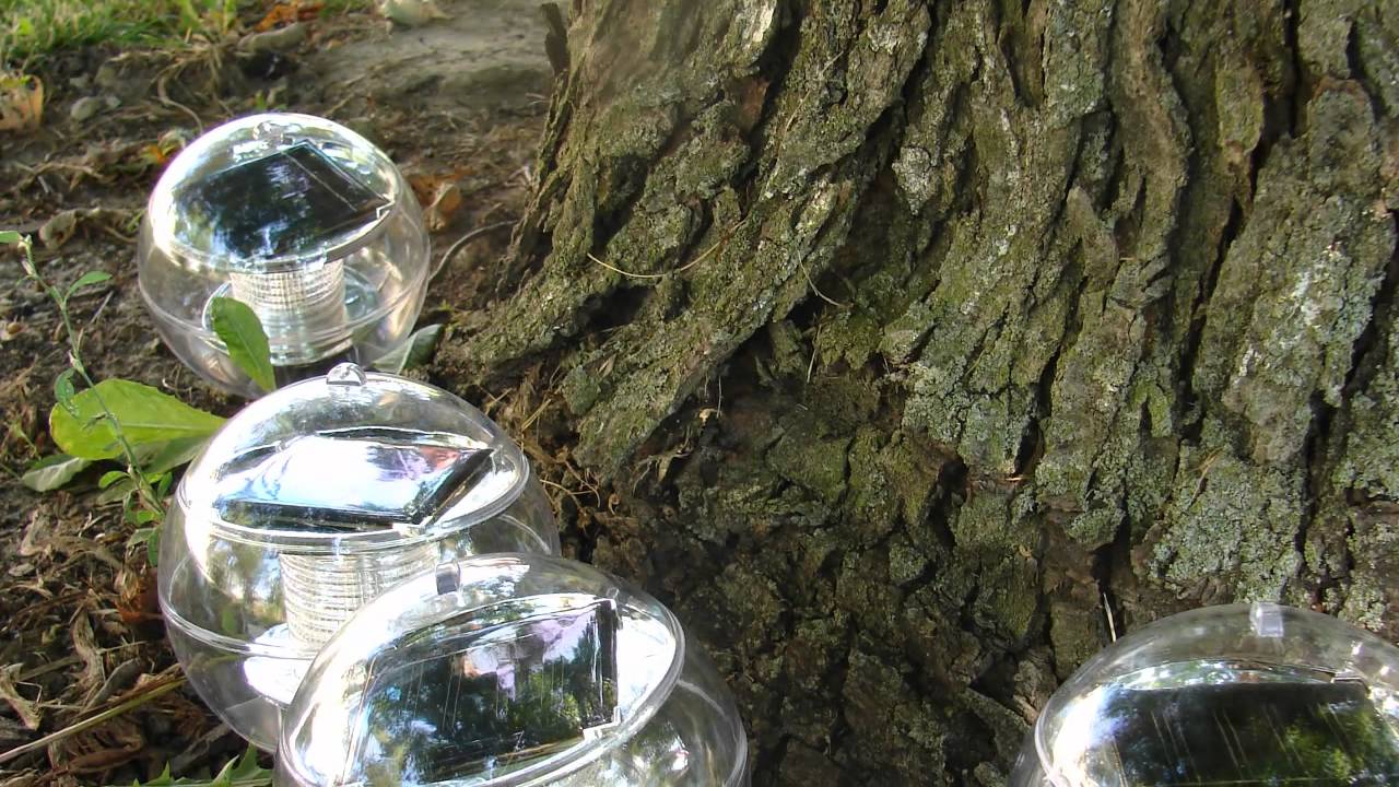 Multi-Purpose Solar Floating Ball Light - YouTube