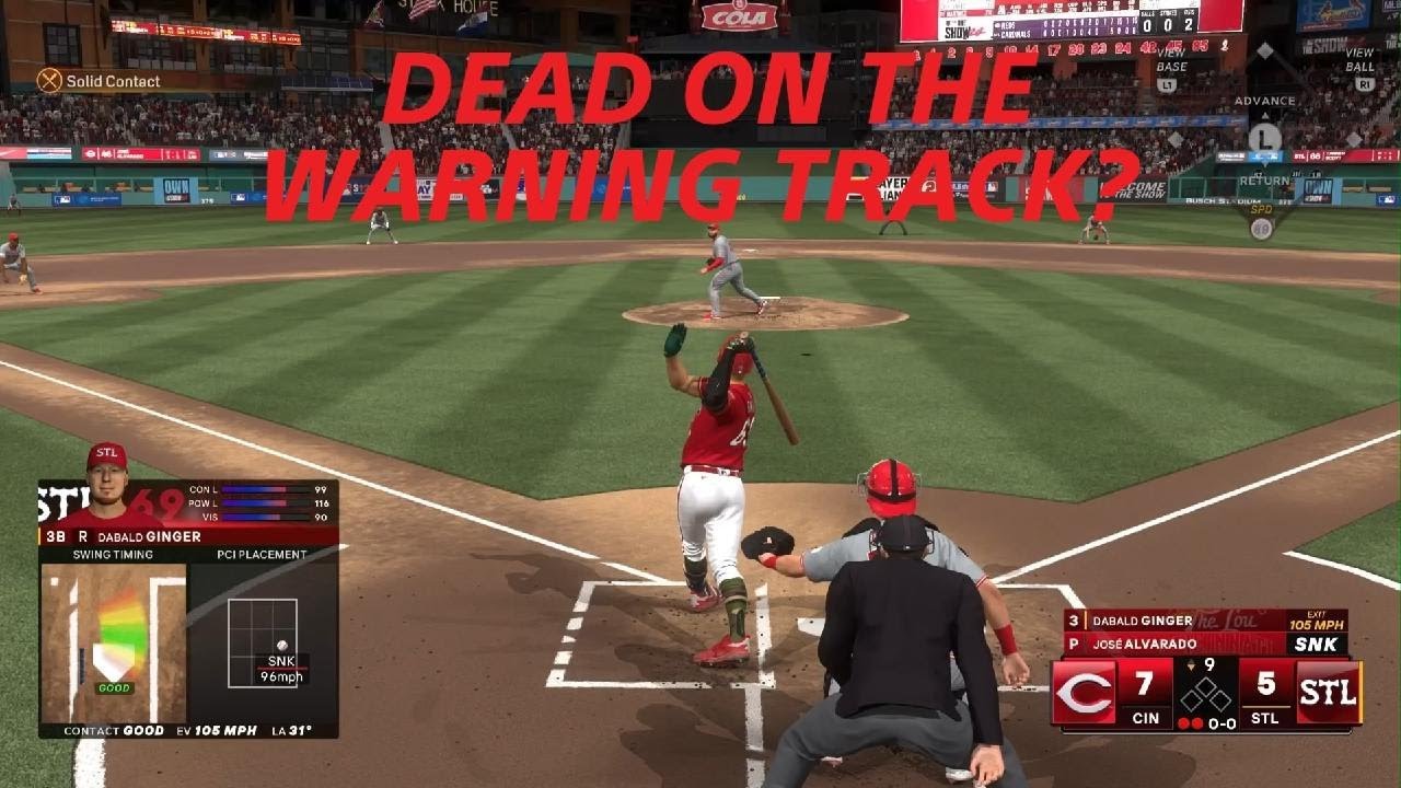 Fly Balls Are D. O. A. On The Warning Track! MLB The Show 24 RTTS #332 ...