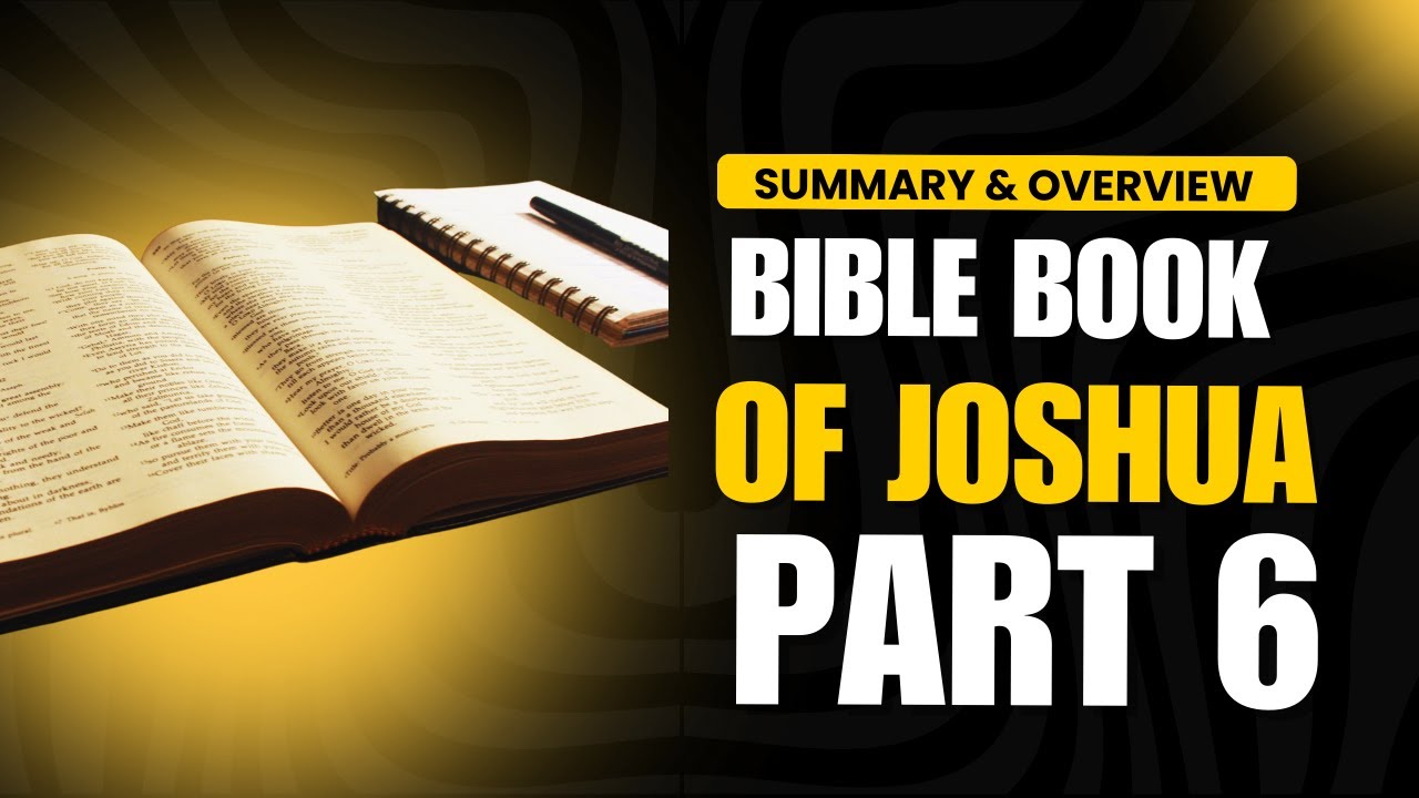 Bible Book of Joshua | Summary |Bible Study for Beginners Explained ...