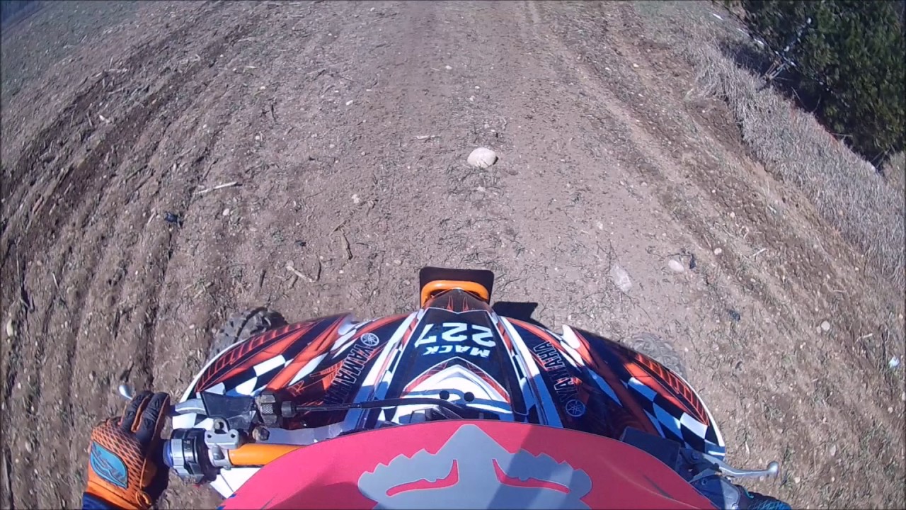 Yfz 478 test drag - YouTube