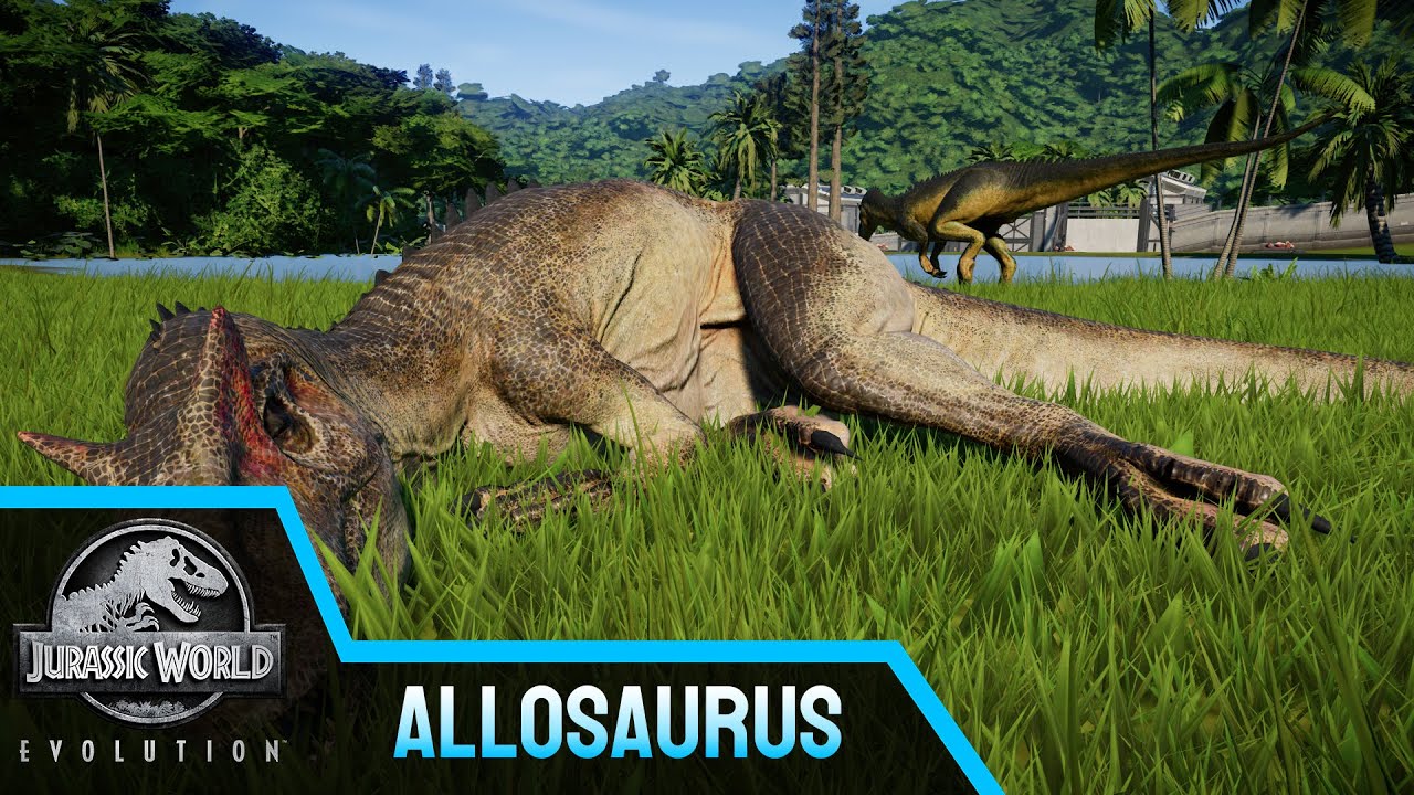 Allosaurus Skin | Jurassic World Evolution - YouTube