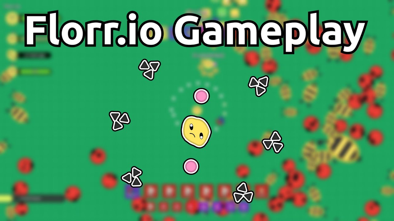 Florr.io - Playing with the developer - YouTube