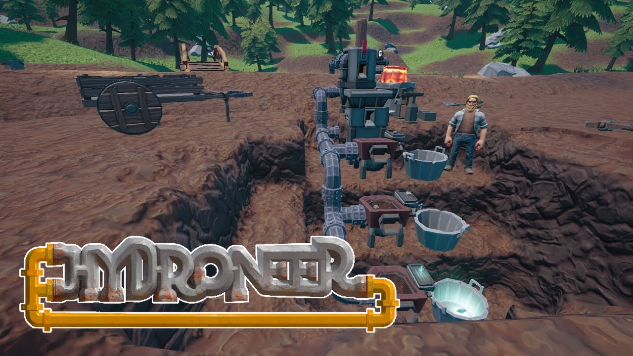 Hydroneer Let's Play ep 2 More technology more automation - YouTube