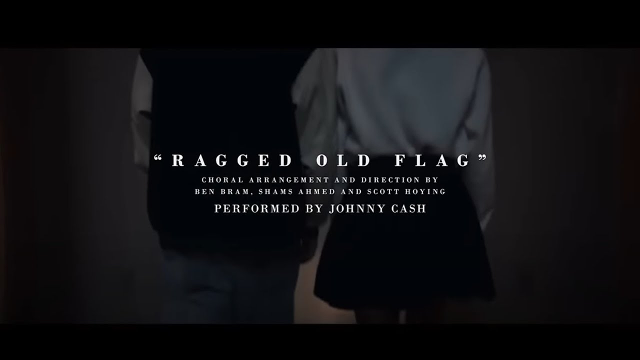 Johnny Cash's Ragged Old Flag At Super Bowl 57 - YouTube