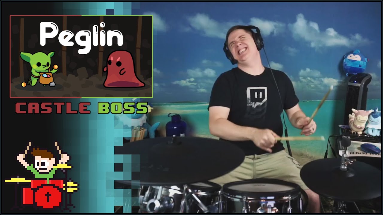 Peglin - Castle Boss On Drums! - YouTube