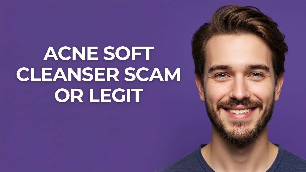 Acne Soft Cleanser Scam Or Legit - UPDATED! - YouTube