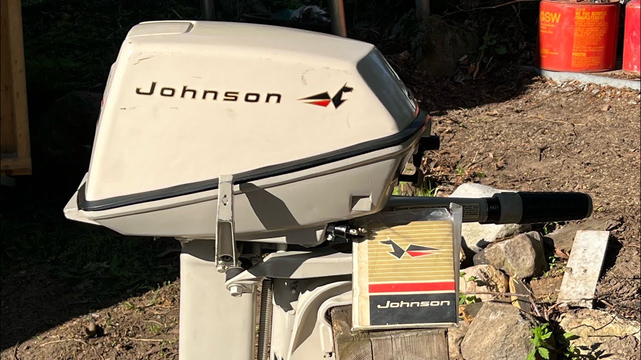 1966 Johnson 6hp - YouTube