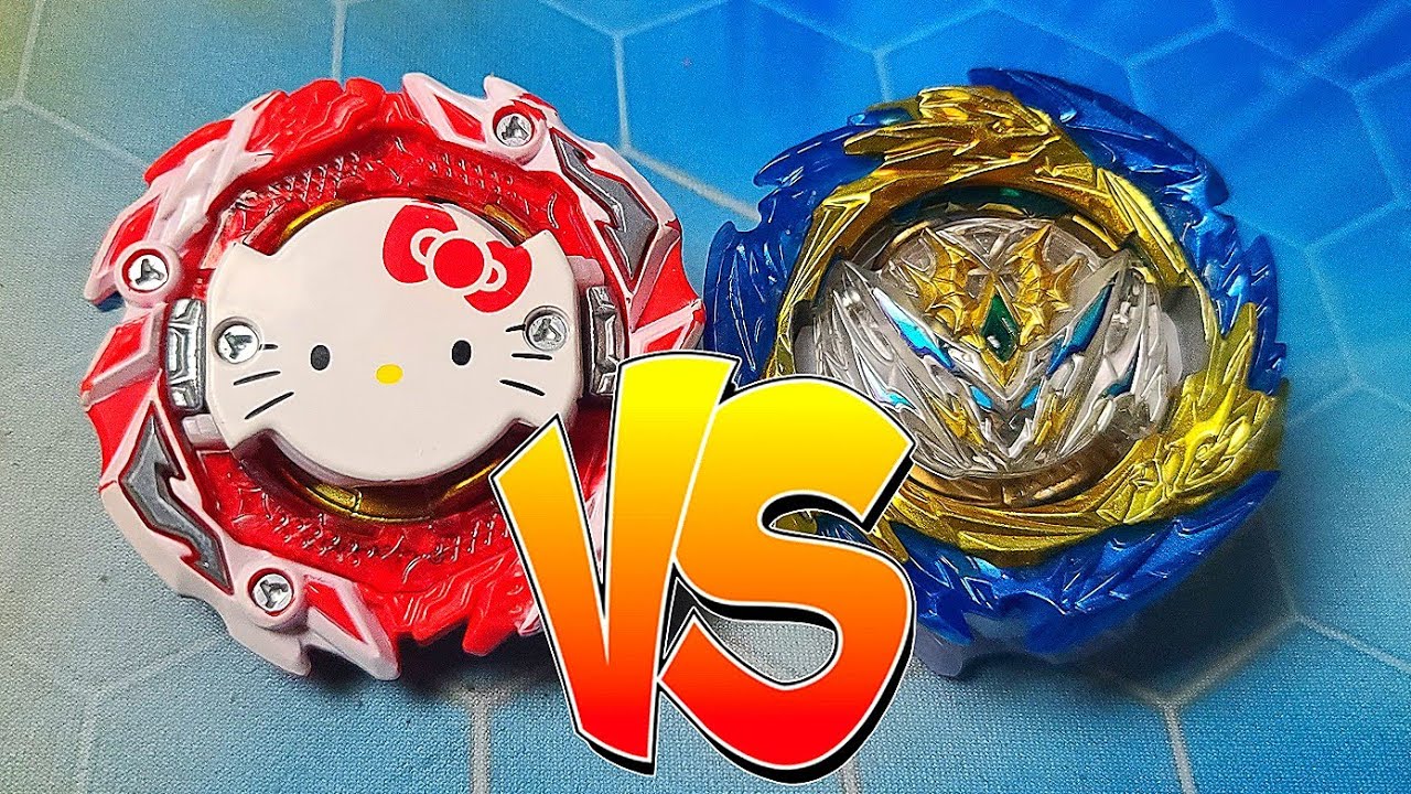 PERFECT BARRAGE! ASTRAL HELLO KITTY VS PERFECT DEVIL BELIAL! BEYBLADE ...